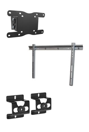 suporte para tv fixo Multivisão --- Compel - Jundiaí